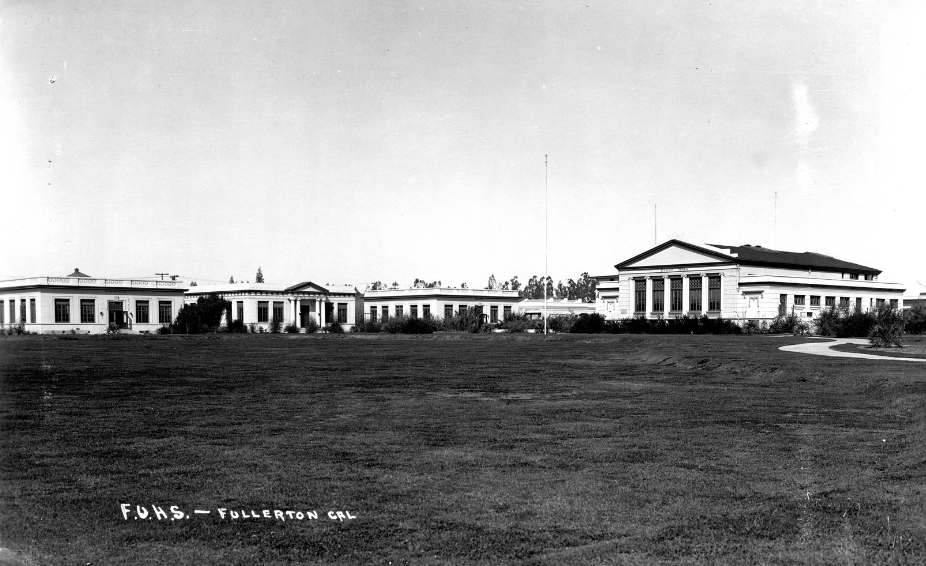 Louis Plummer’s History of Fullerton Union High School and Fullerton ...