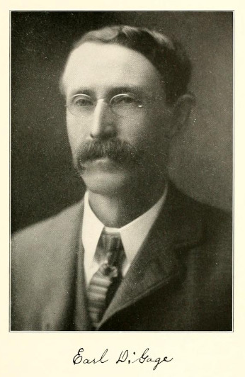 Early Settlers: Earl D. Gage – Fullerton History