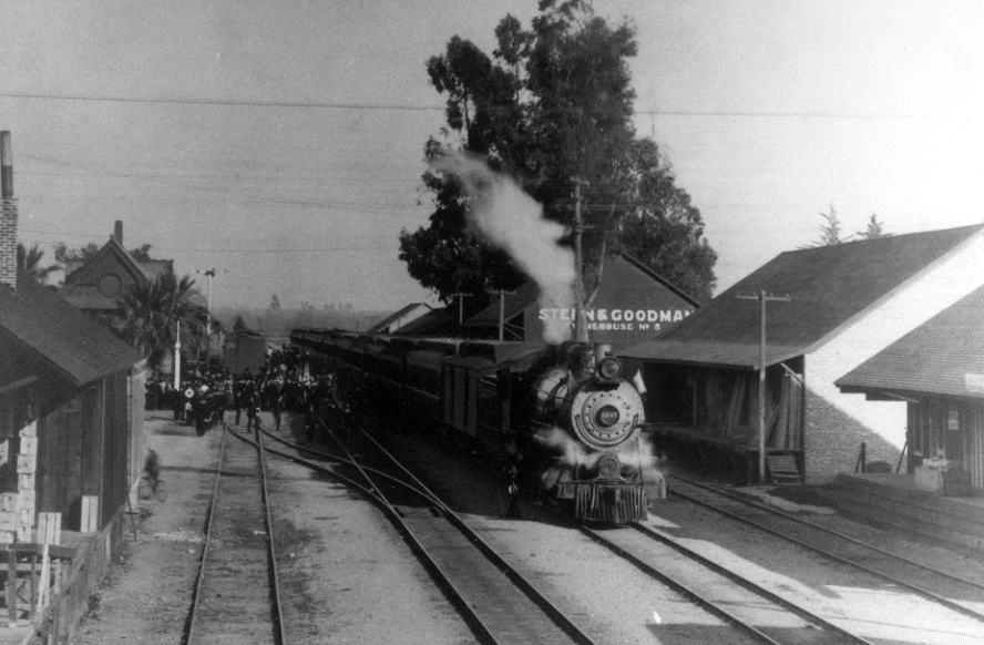 George Esmay (railroad agent/banker/mechanic) – Fullerton History