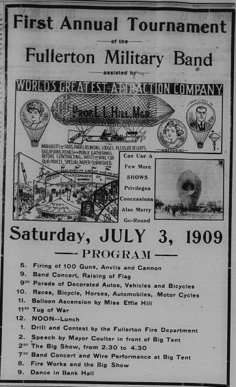 Fullerton’s Two Competing Newspapers: 1909 – Fullerton History
