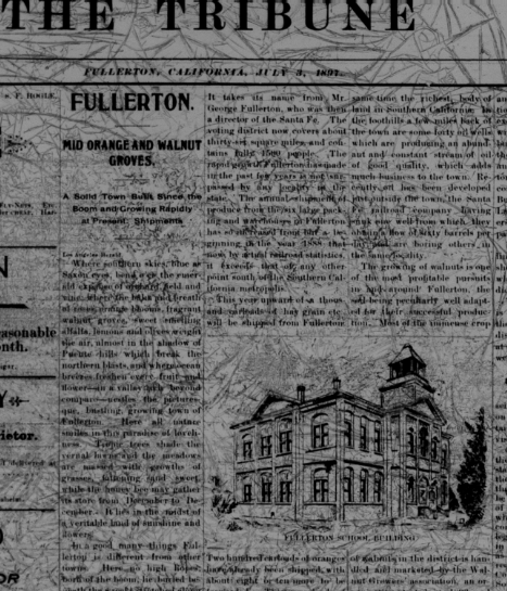 Newspaper Archives – Fullerton History