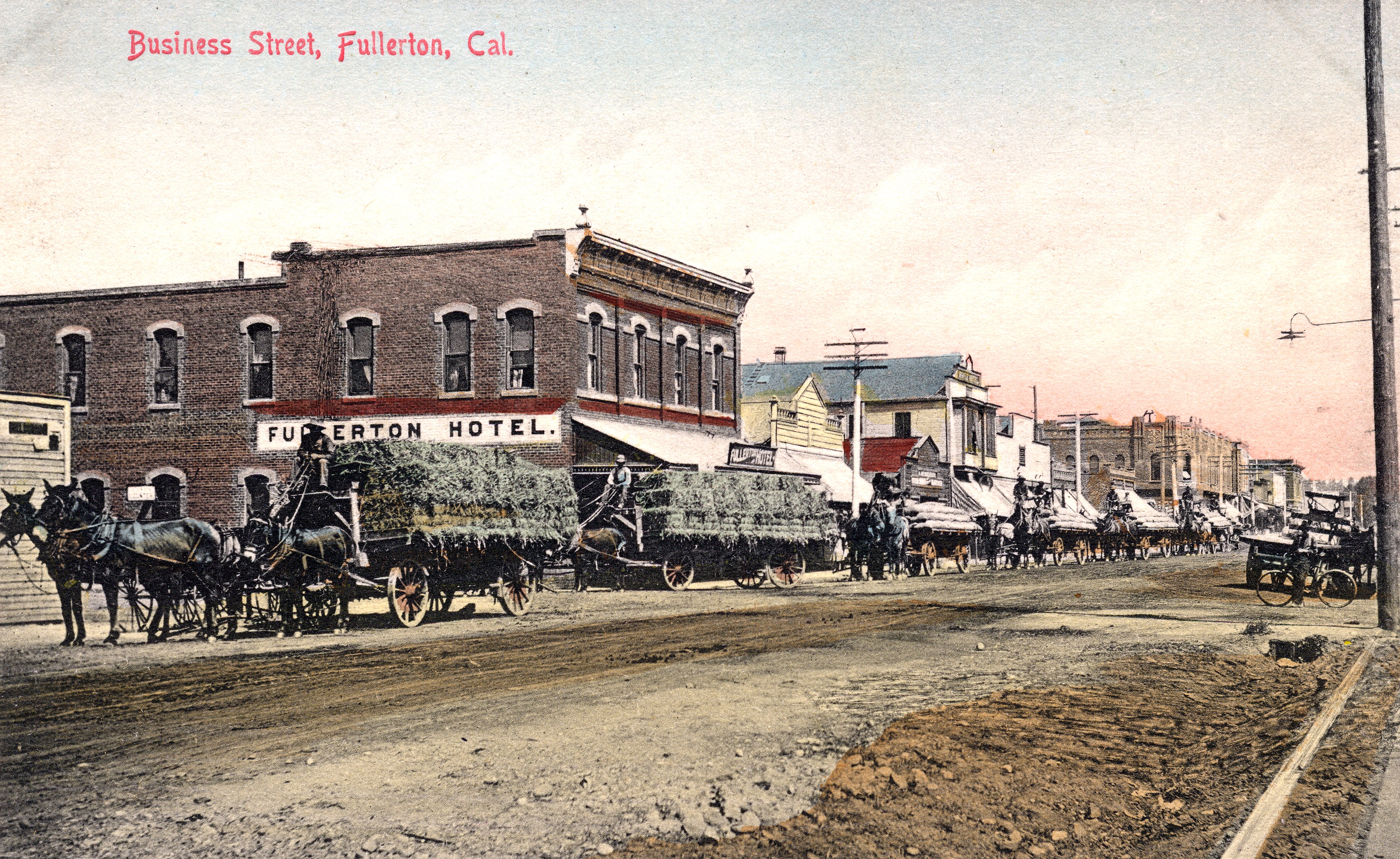 Photographs: Then and Now (Harbor and Santa Fe) – Fullerton History