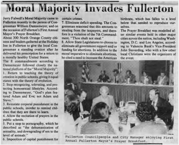 Newspaper Archives – Fullerton History